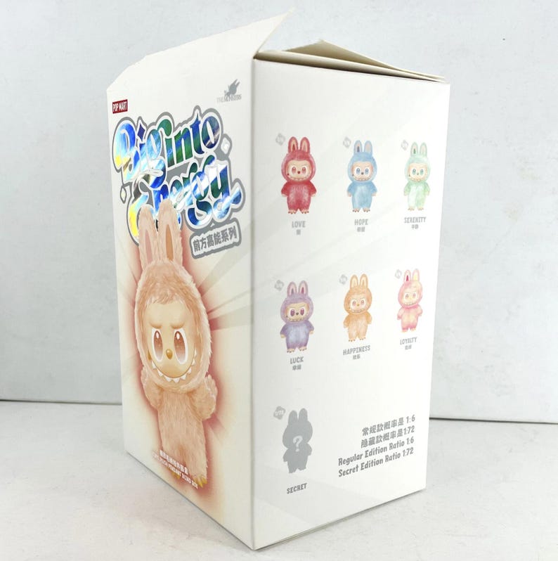 Labubu Big Into Energy Vinyl Figurine Monsters Pop Mart Authentic Blind ...