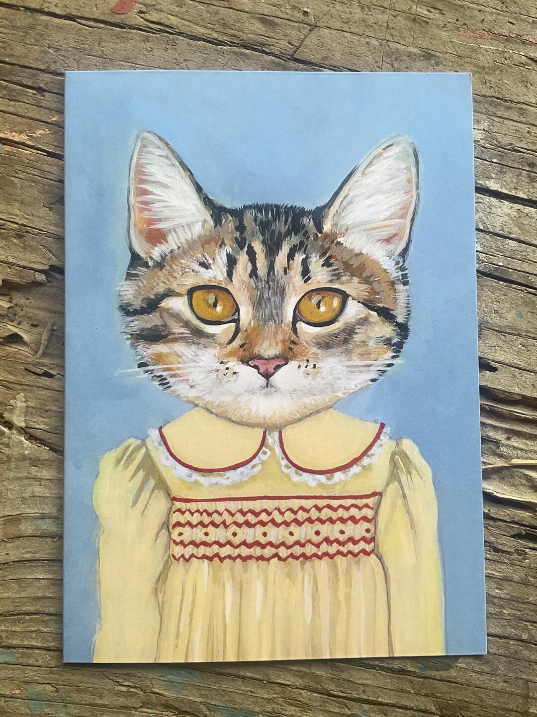 Margaret - Greeting Card - Blank Inside - Cats in Clothes - Etsy