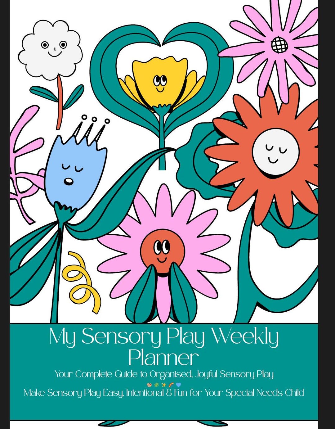Sensory Activity Planner for ADHD Autism SPD | Daily Weekly Planning ...