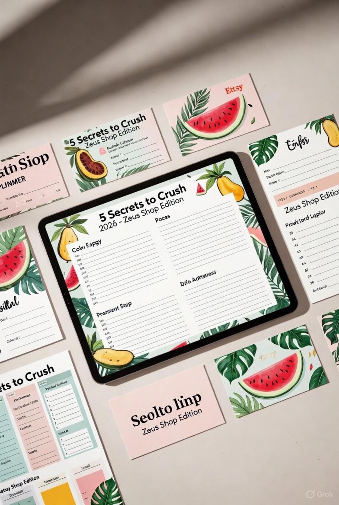 2026 Digital Life Planner Bundle – Printable Happy Planner, Habit ...