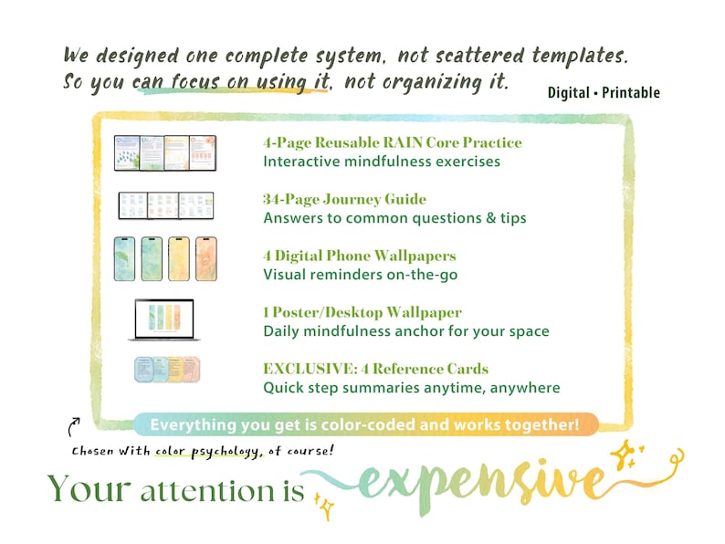 ADHD Self-care Bundle, Emotional Regulation Journal & Toolkit ...