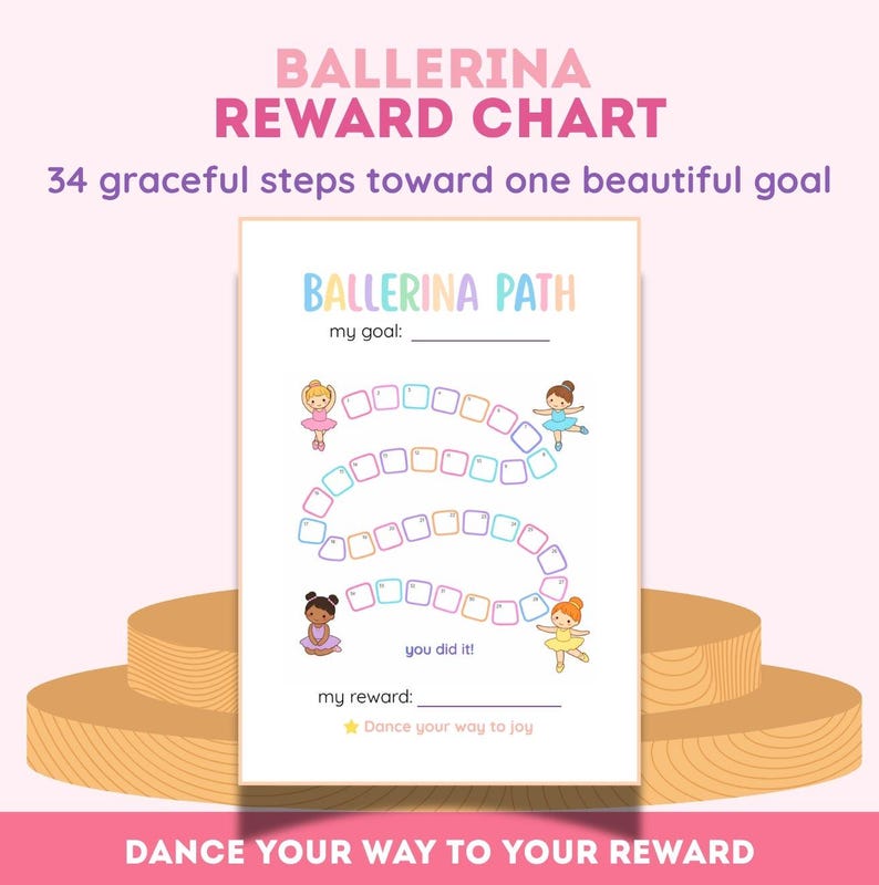 Printable Reward Chart for Kids, Kids Chore Chart, Preschool Reward ...