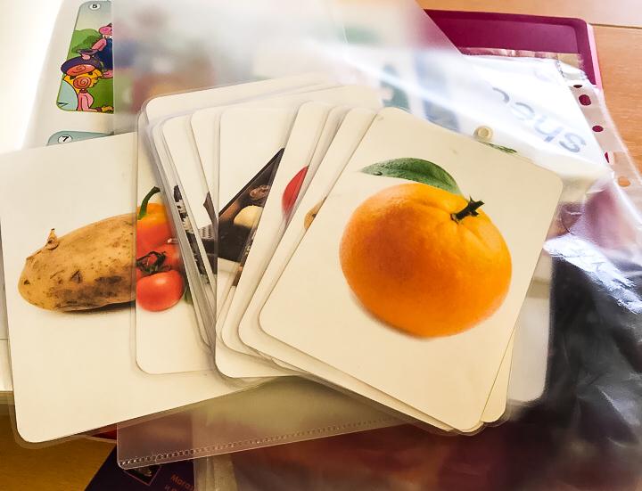 172 Food Vocabulary Flashcards. Sign and Unsign. Printable PDF. - Etsy