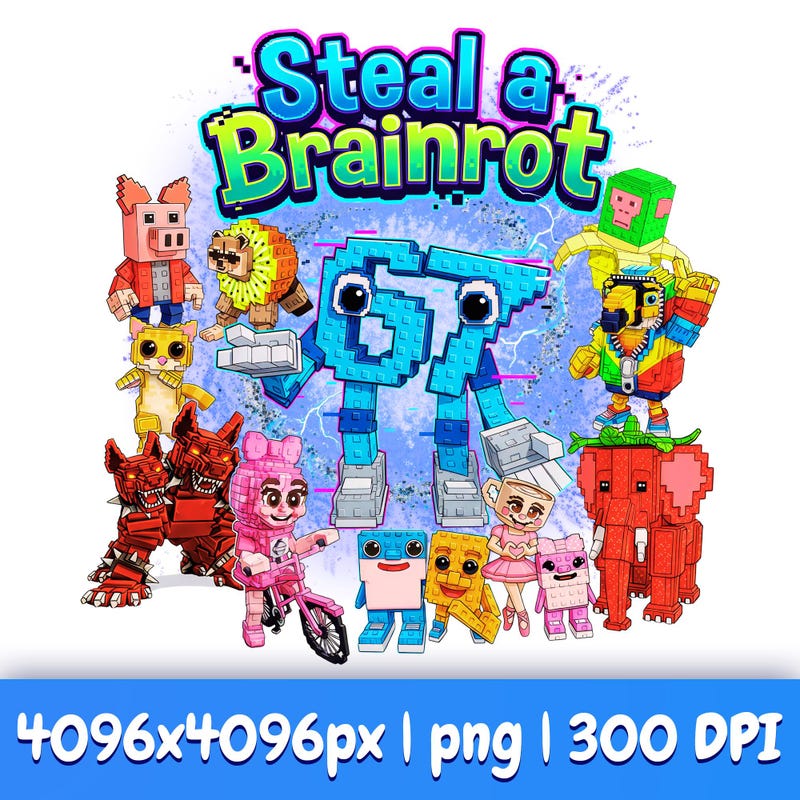 67 brainrot image - Etsy.de