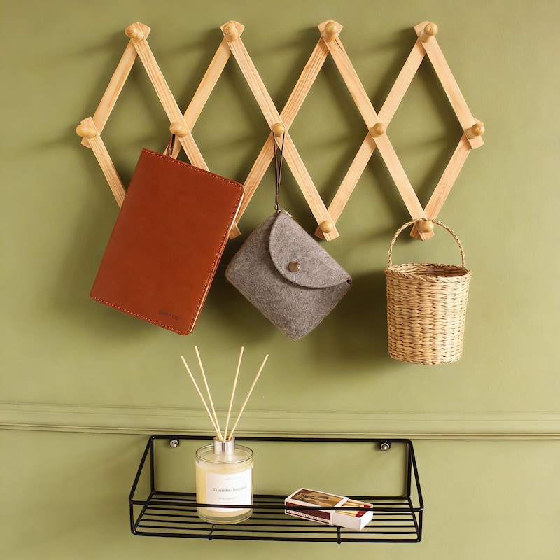 Accordion Wall Hook Rack - Etsy