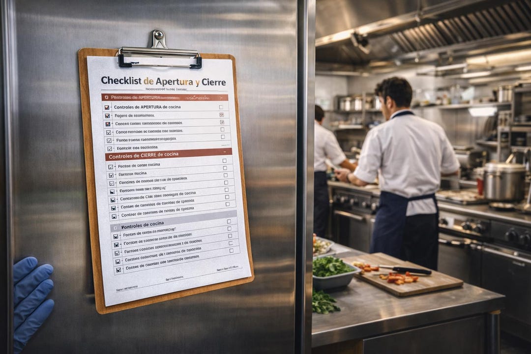 Kitchen Opening and Closing Checklist. Editable Pdf+word Template ...