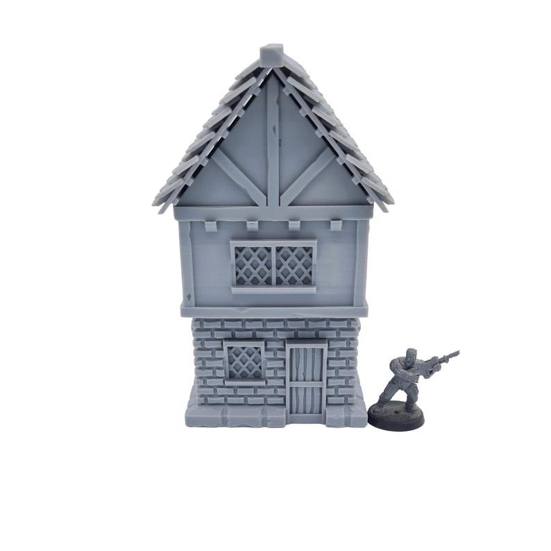 Medieval Fantasy Cottage - 3D Printed 28mm Scale Terrain - Scenery and ...