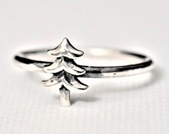 Christmas Tree Ring | Etsy