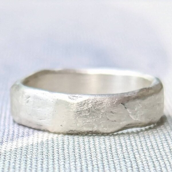 Organic Wedding Ring - Etsy