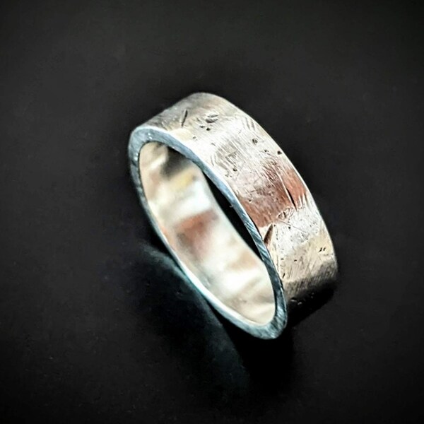 Organic Wedding Ring - Etsy
