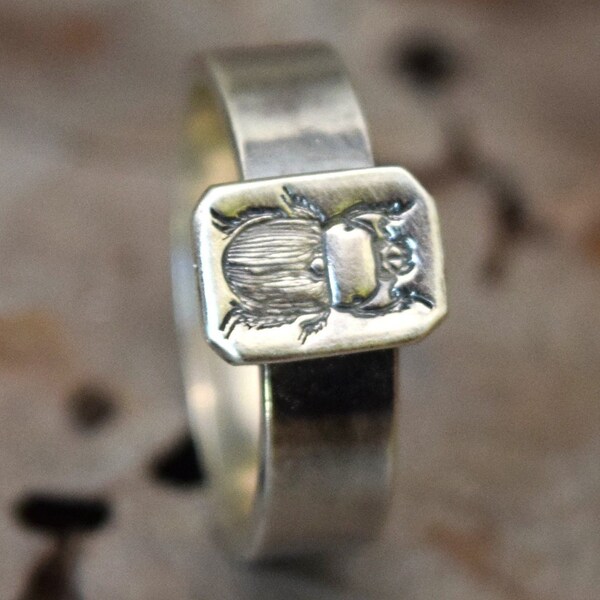 Beetle Ring - Etsy