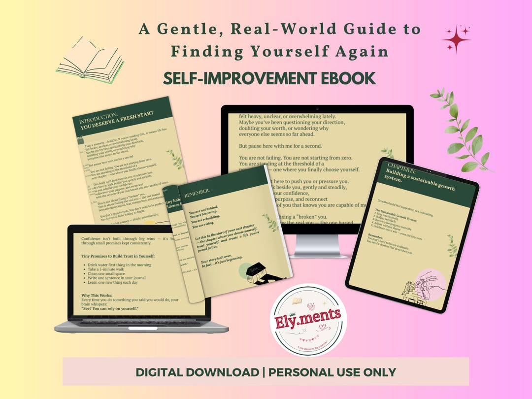 You Are Not Falling Behind – A Gentle Self-improvement Ebook Guide for ...