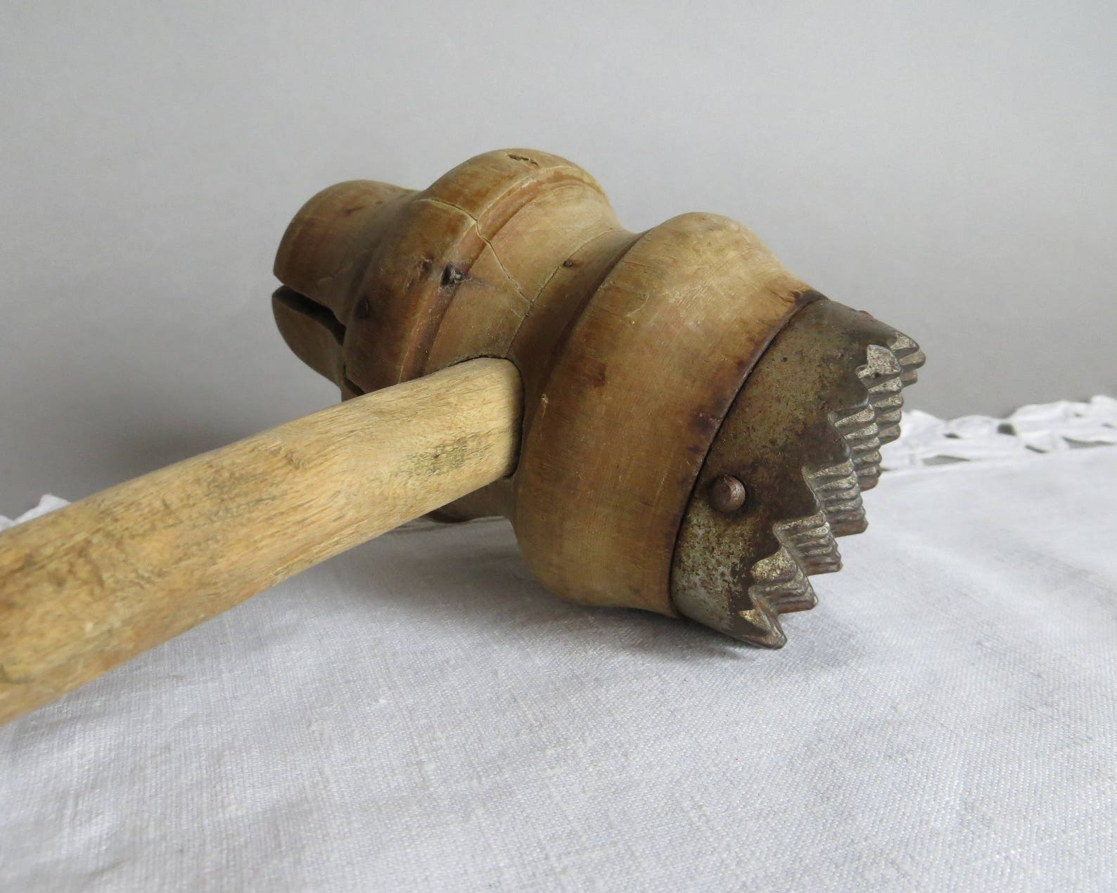 Antique Meat Mallet Wooden Meat Hammer Wood Meat Hammer Wooden - Etsy