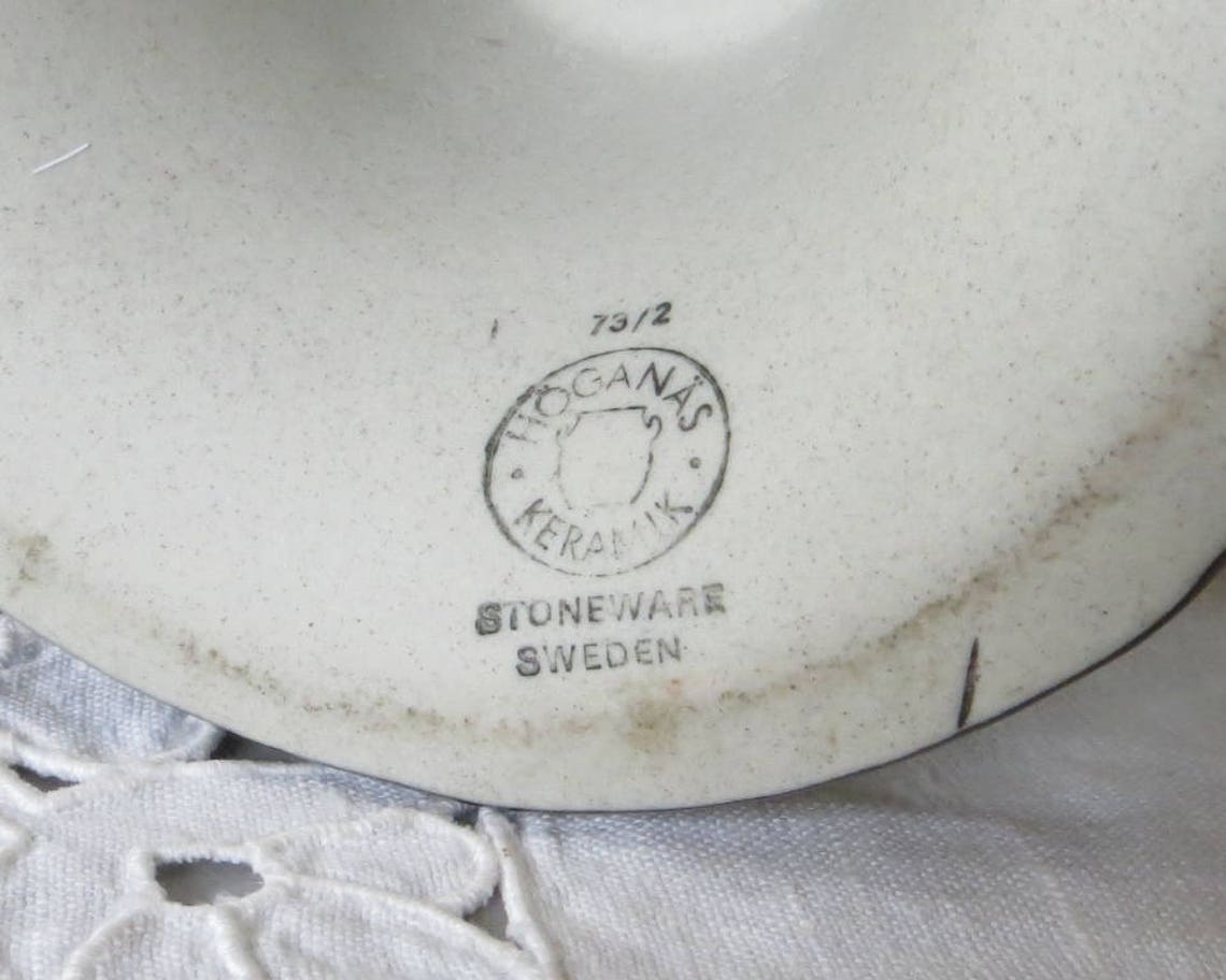 Vintage Candle Holder Hoganas Keramik Ceramic Candle Holder | Etsy