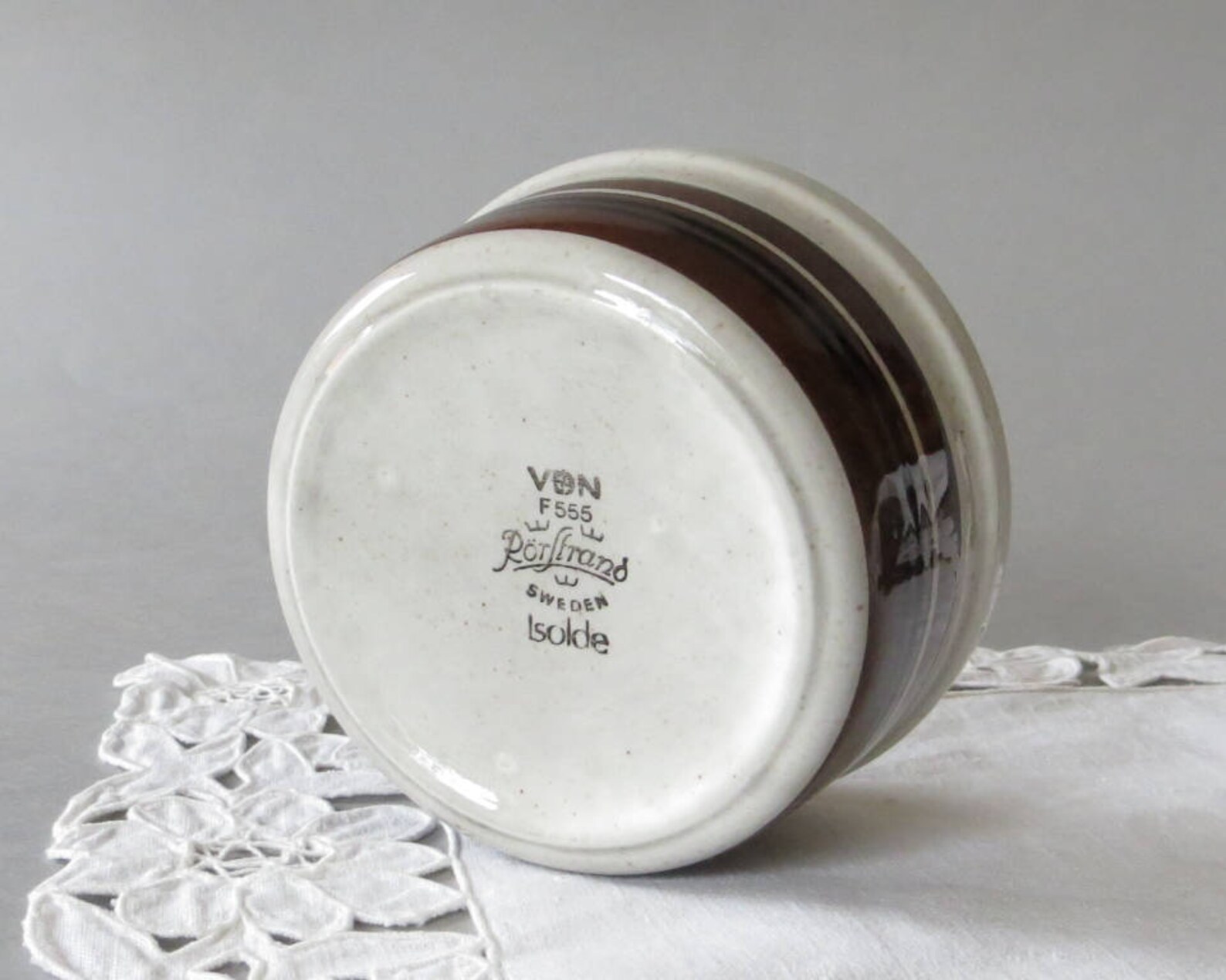 Vintage Rorstrand Isolde Sugar Bowl Rørstrand Sweden - Etsy