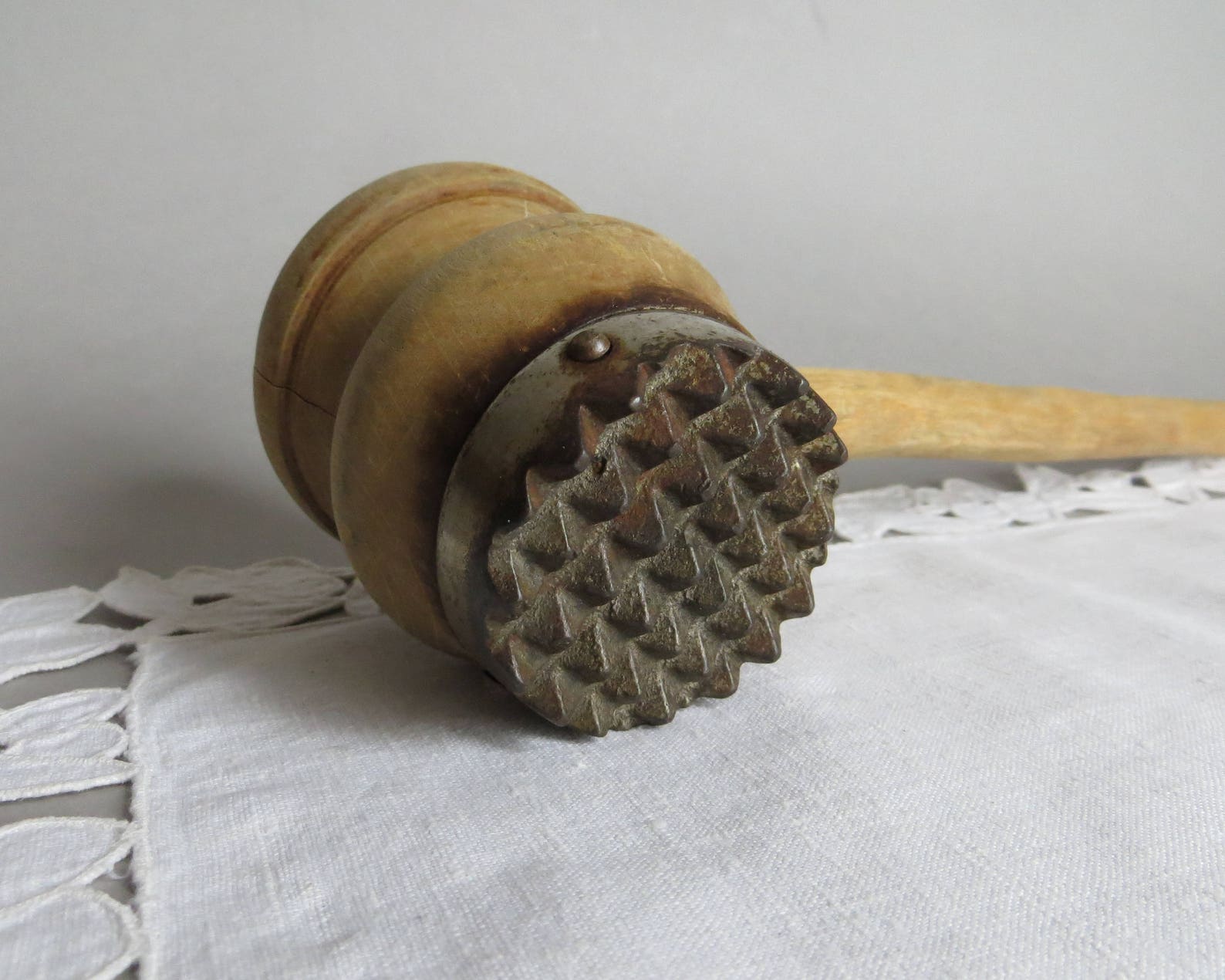 Antique Meat Mallet Wooden Meat Hammer Wood Meat Hammer Wooden - Etsy