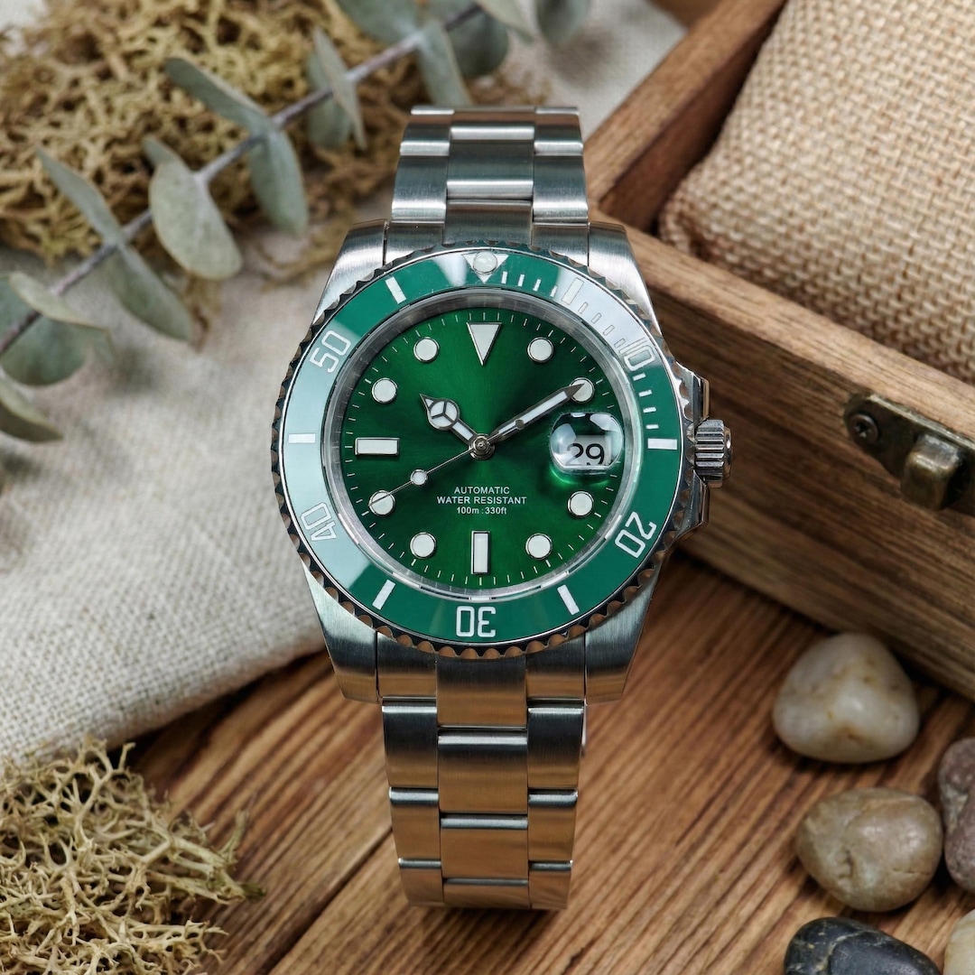 Personalized NH35 Diver Watch - Custom Logo Dial & Rotor - Sapphire ...