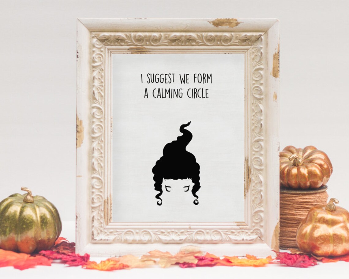 Hocus Pocus Printables Set of 3 Halloween Decor Halloween Printables ...