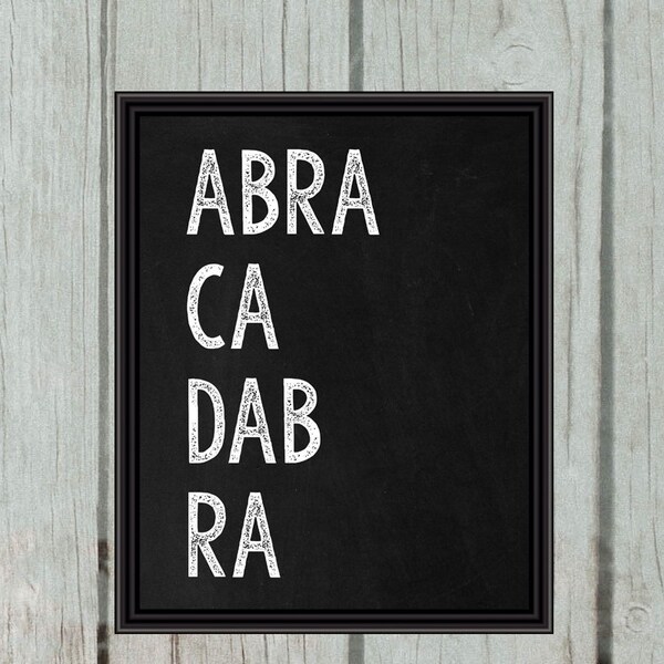 Abracadabra - Etsy
