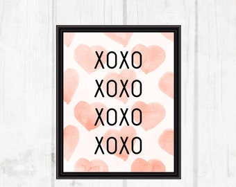 Xoxo Printable | Etsy