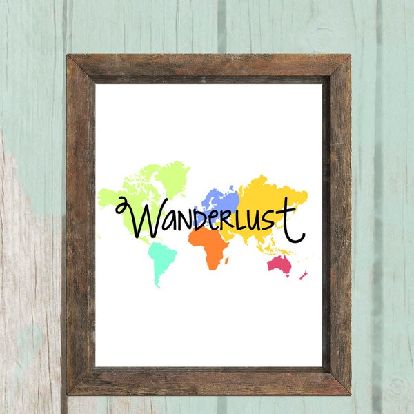Wanderlust Nursery - Etsy