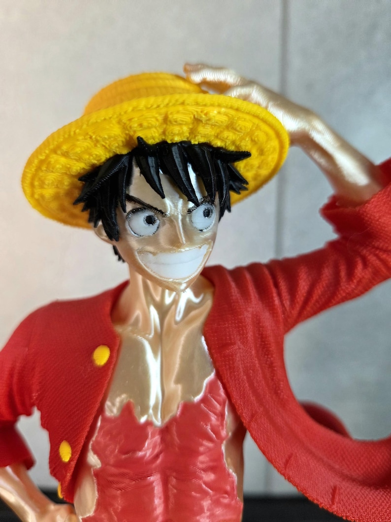 One Piece Luffy – 3D Printed Statue – Anime Figure – Collectible Luffy ...