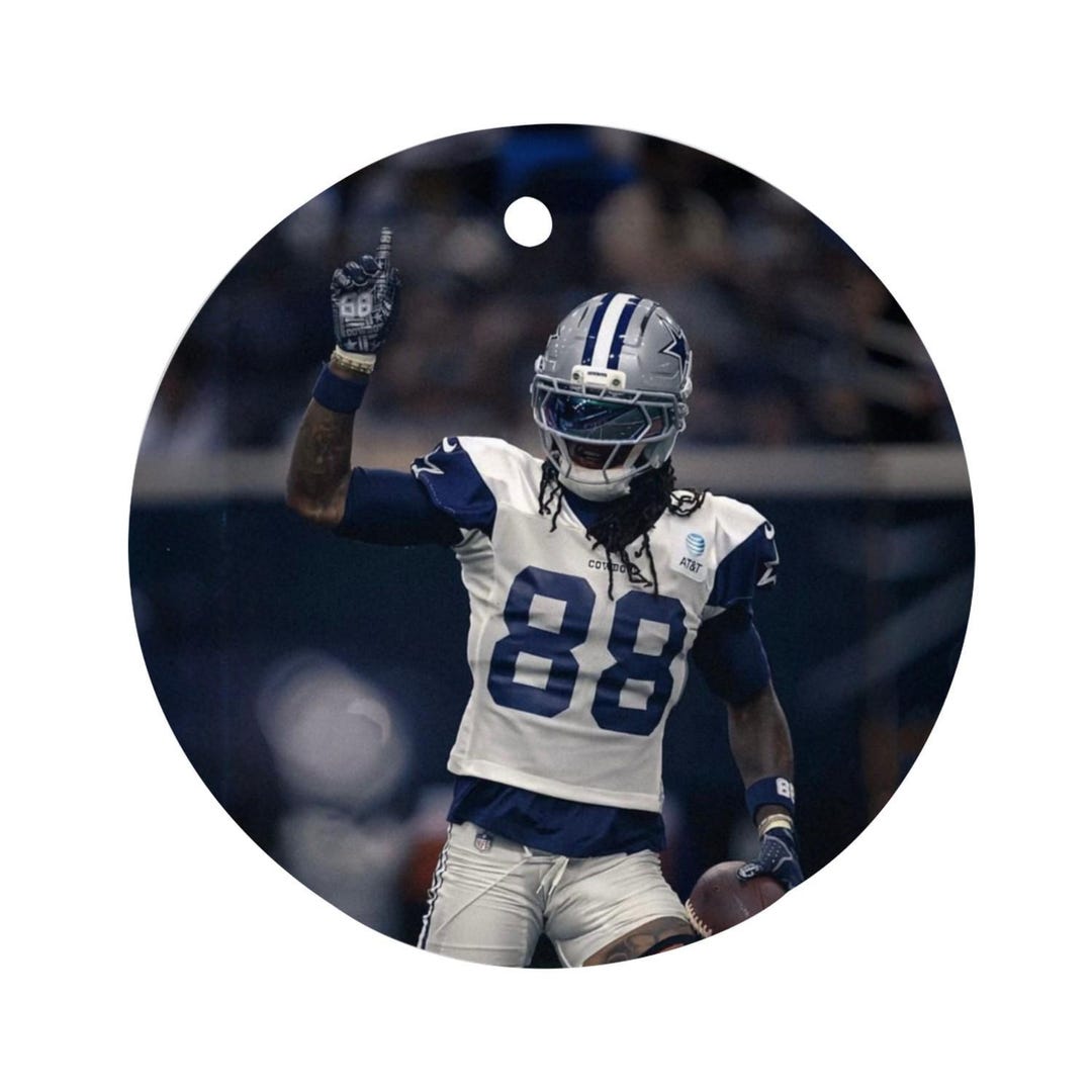Ceedee Lamb Ornament: NFL Football Sky Pointing Design - Etsy