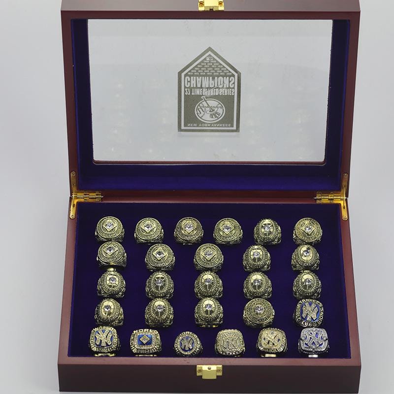 All 27 Yankees Rings