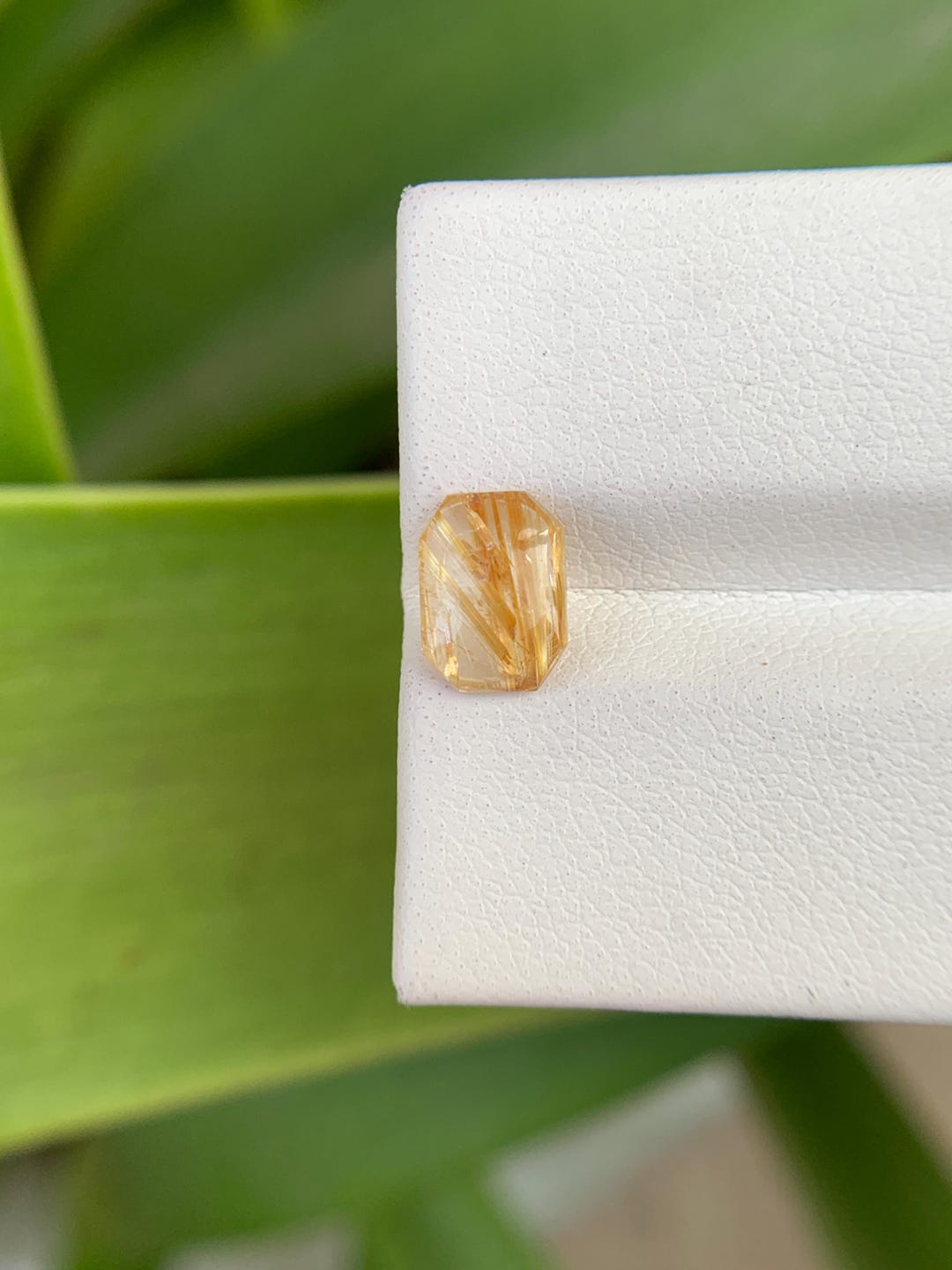 Natural Golden Rutile Quartz Gemstone Polished Loose Rutilated Quartz ...