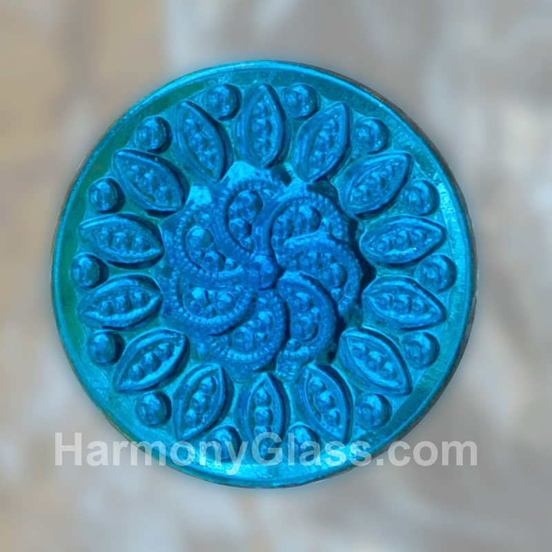 Aqua Stained Glass - Etsy