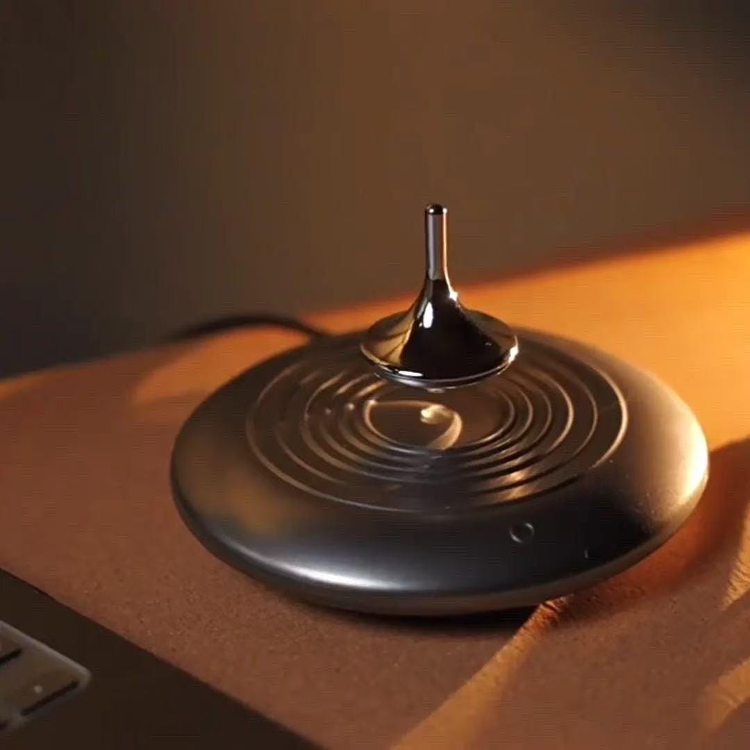 Magnetic Levitation Gyroscope | Dream-inspired Black Tech Fidget ...