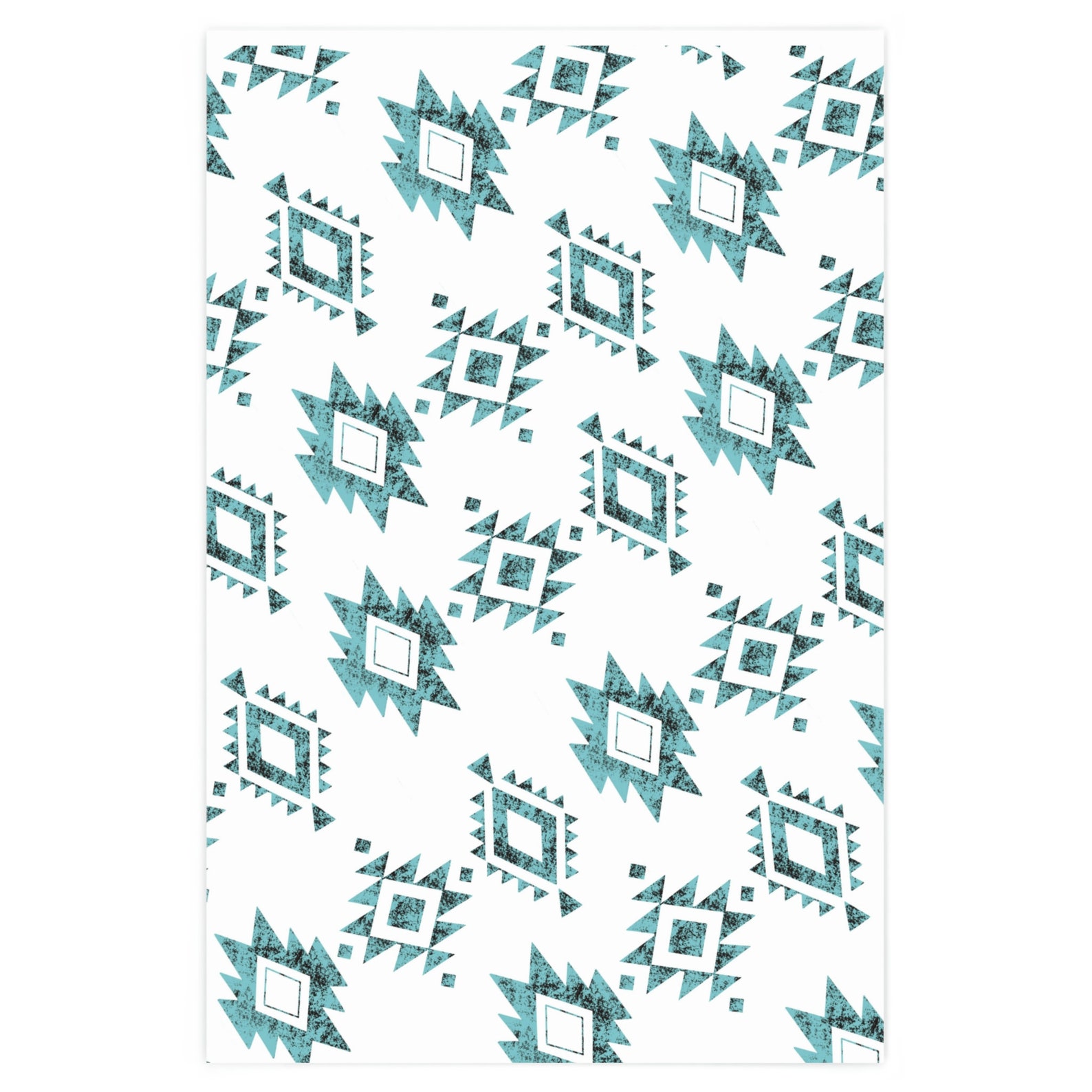 Western Aztec Wrapping Paper for Gift Wrap for Christmas - Etsy