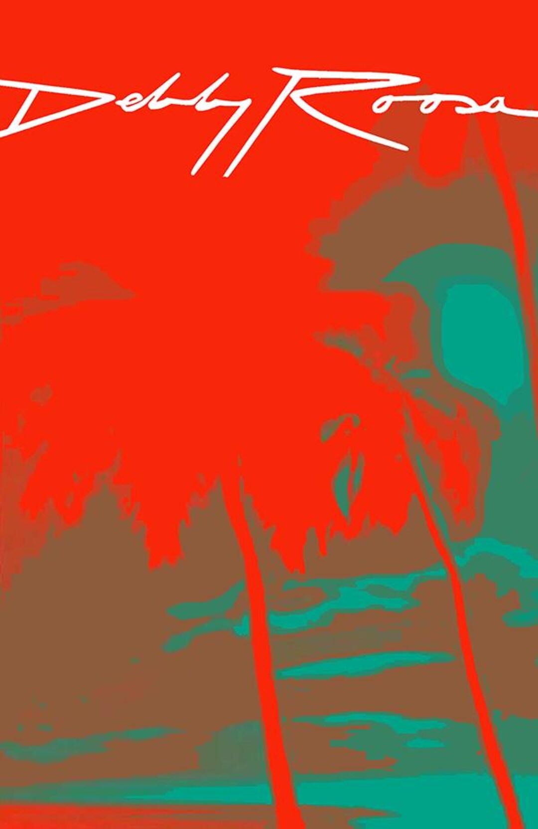 Palm Trees Illustration, Digital File, 300 Dpi, Jpg File. - Etsy