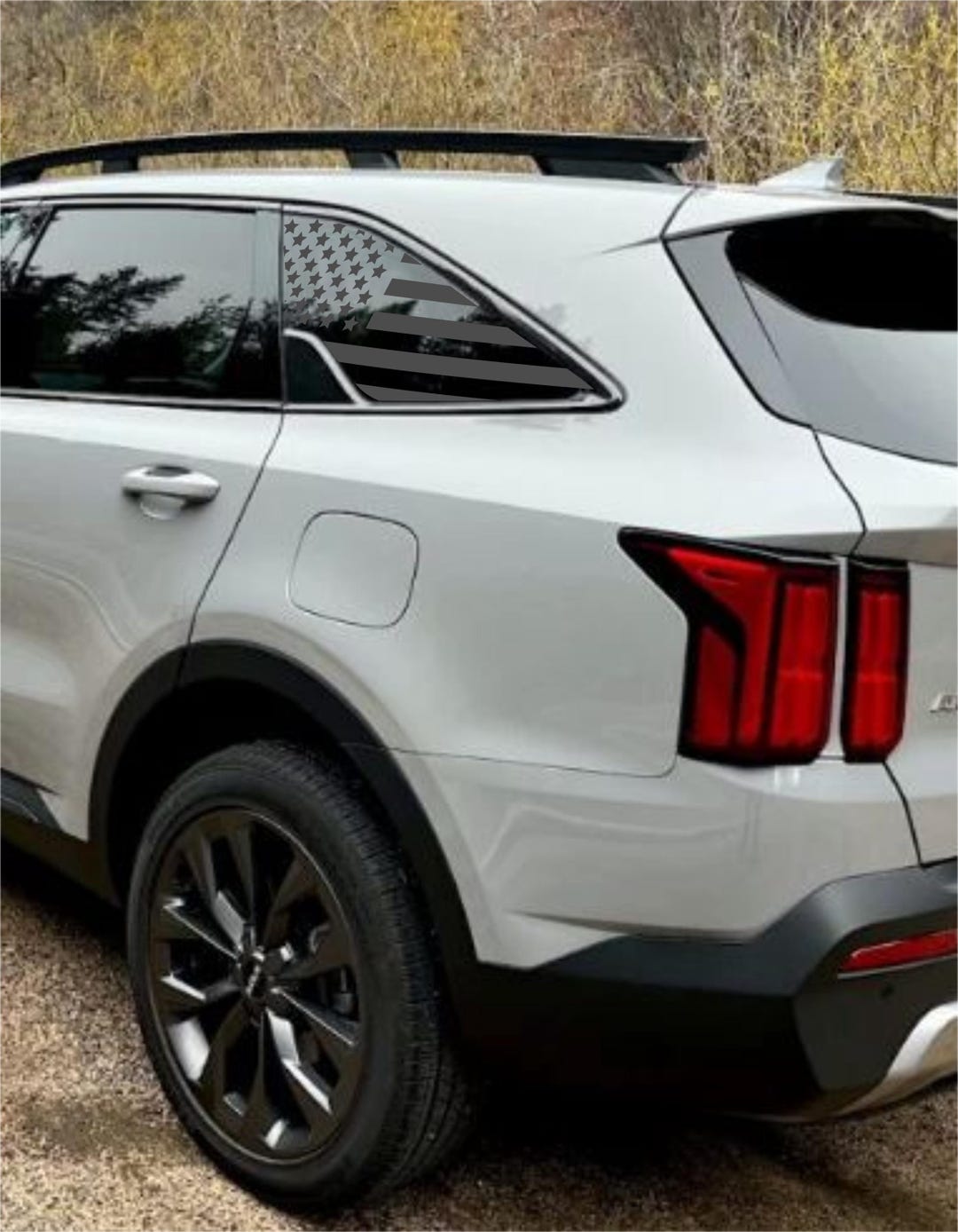 Kia 2020-2025 Sorento American Flag Window Decal - Etsy