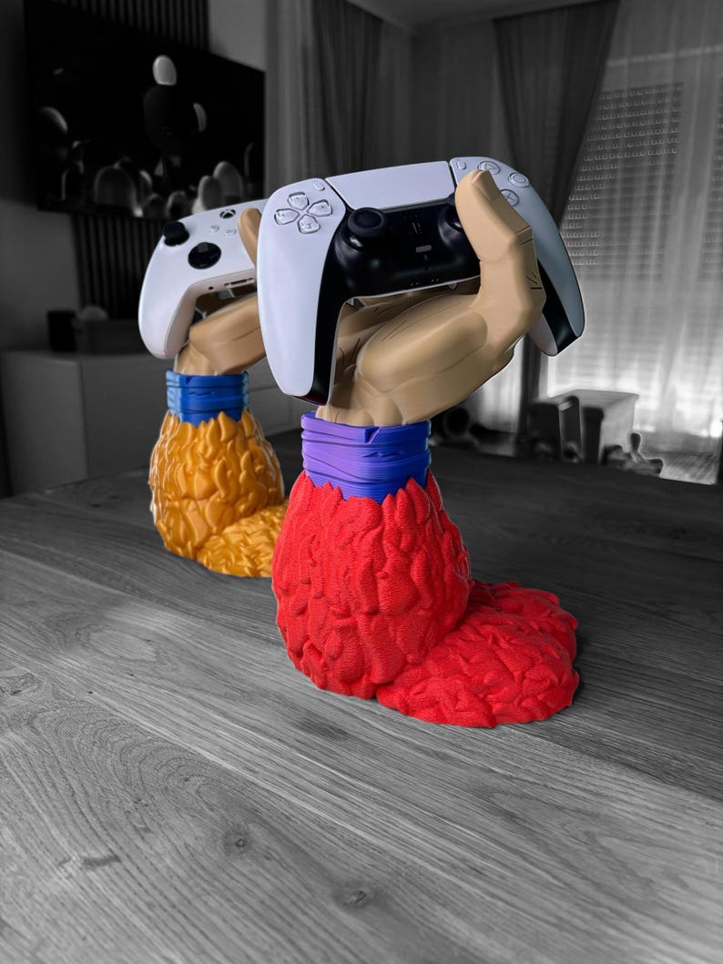 Goku SSJ4 Controller Stand | 3D Printed Anime Gamer Decor - Etsy