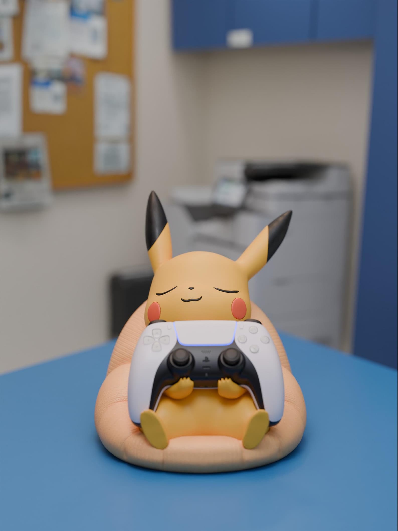 Pikachu Controller Stand for PS5 & Xbox, Cute Sleeping Pokemon ...