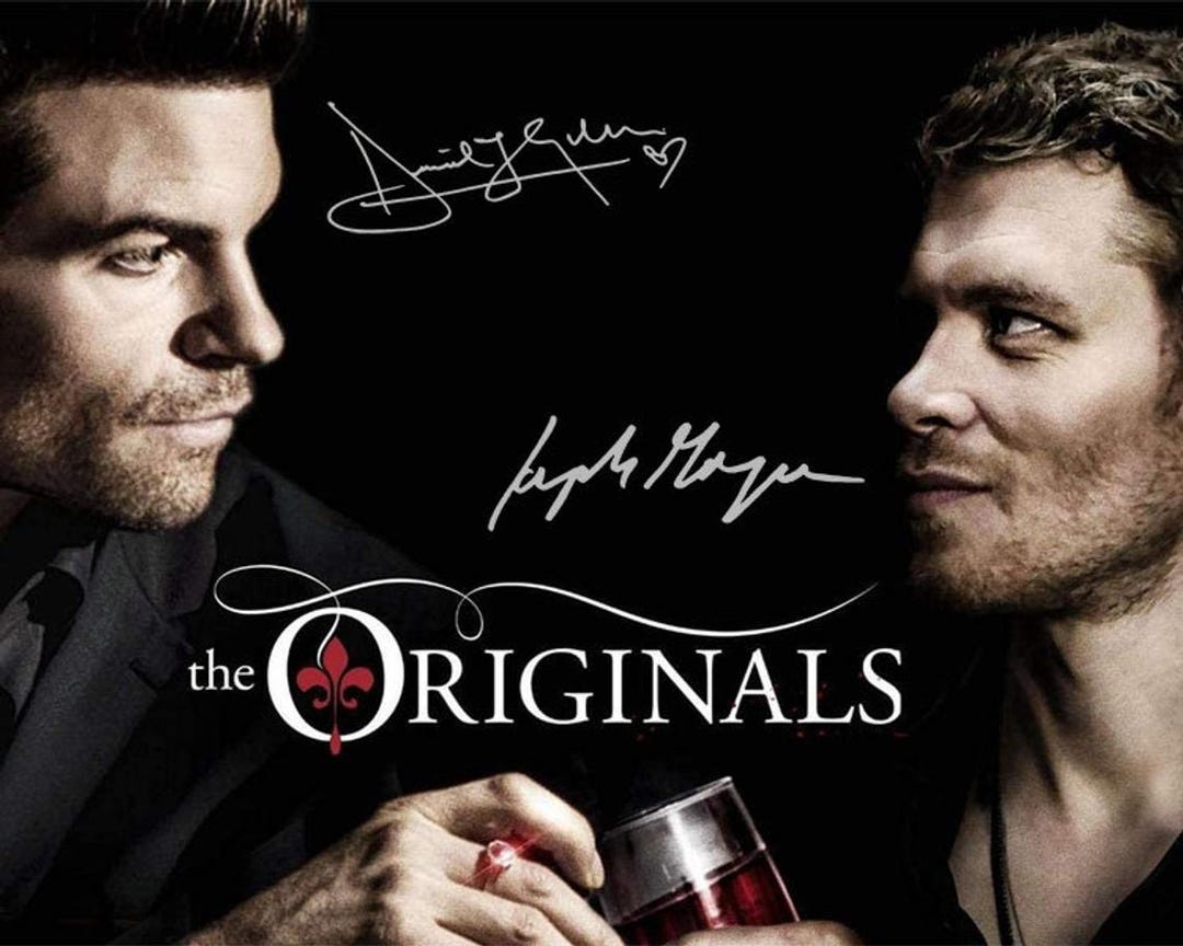 The Originals TV Show Poster, Klaus and Elijah, Signed Print - Etsy