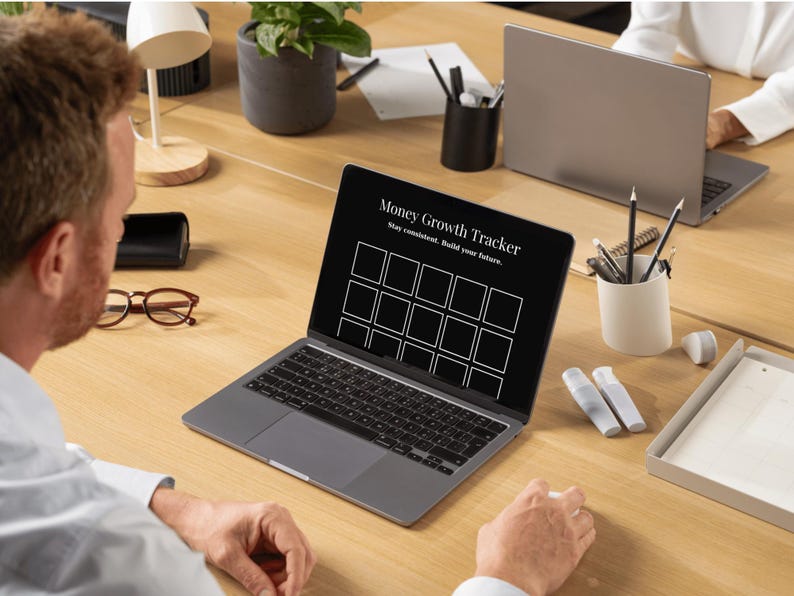 Savings Tracker Printable | Money Saving Challenge | Budget Planner ...