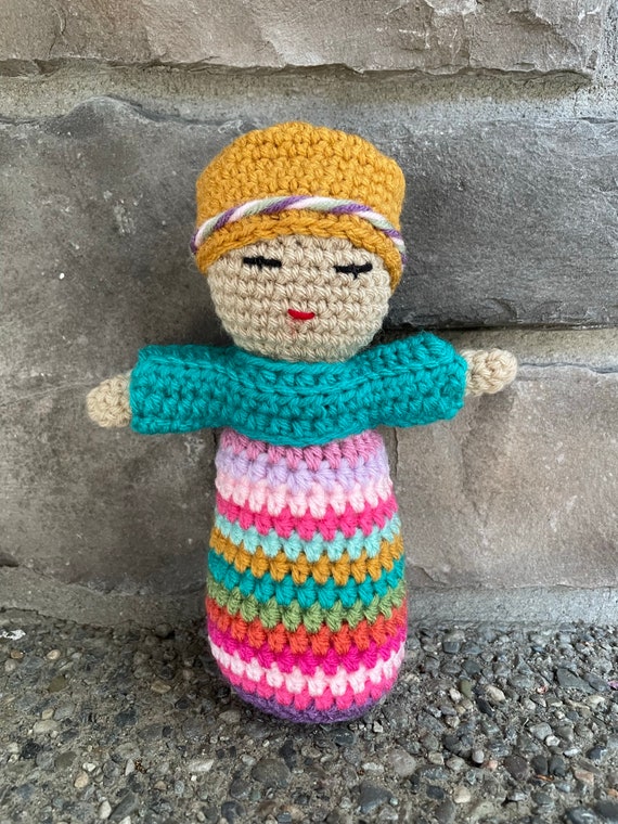 Crochet Worry Doll Pattern PDF Doll Pattern Crochet PDF Doll - Etsy