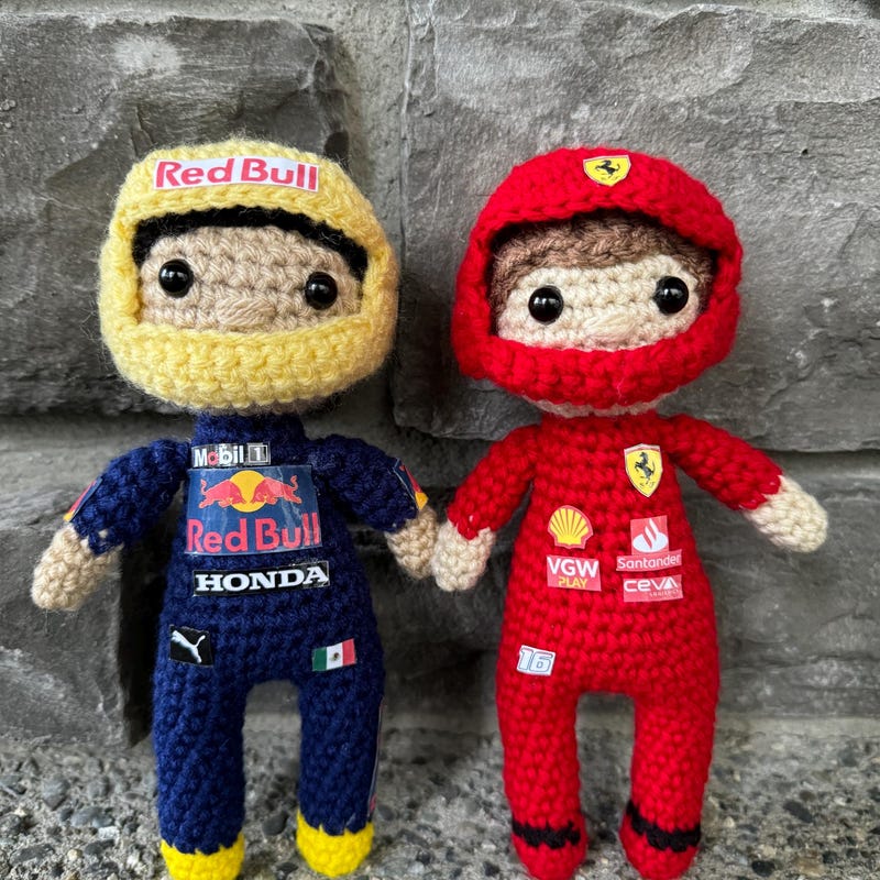 Formula 1 Driver Doll - Etsy