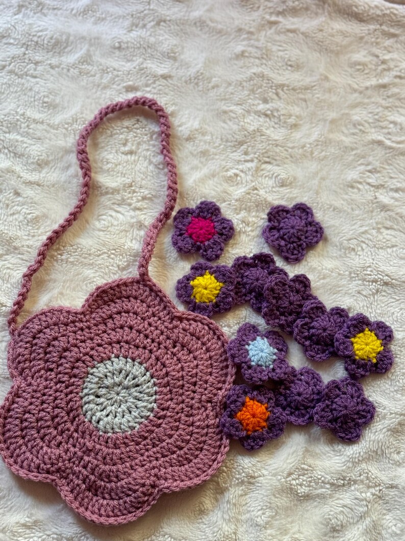 Crochet Flower Memory Game Pattern, PDF Game Pattern, Crochet Memory ...