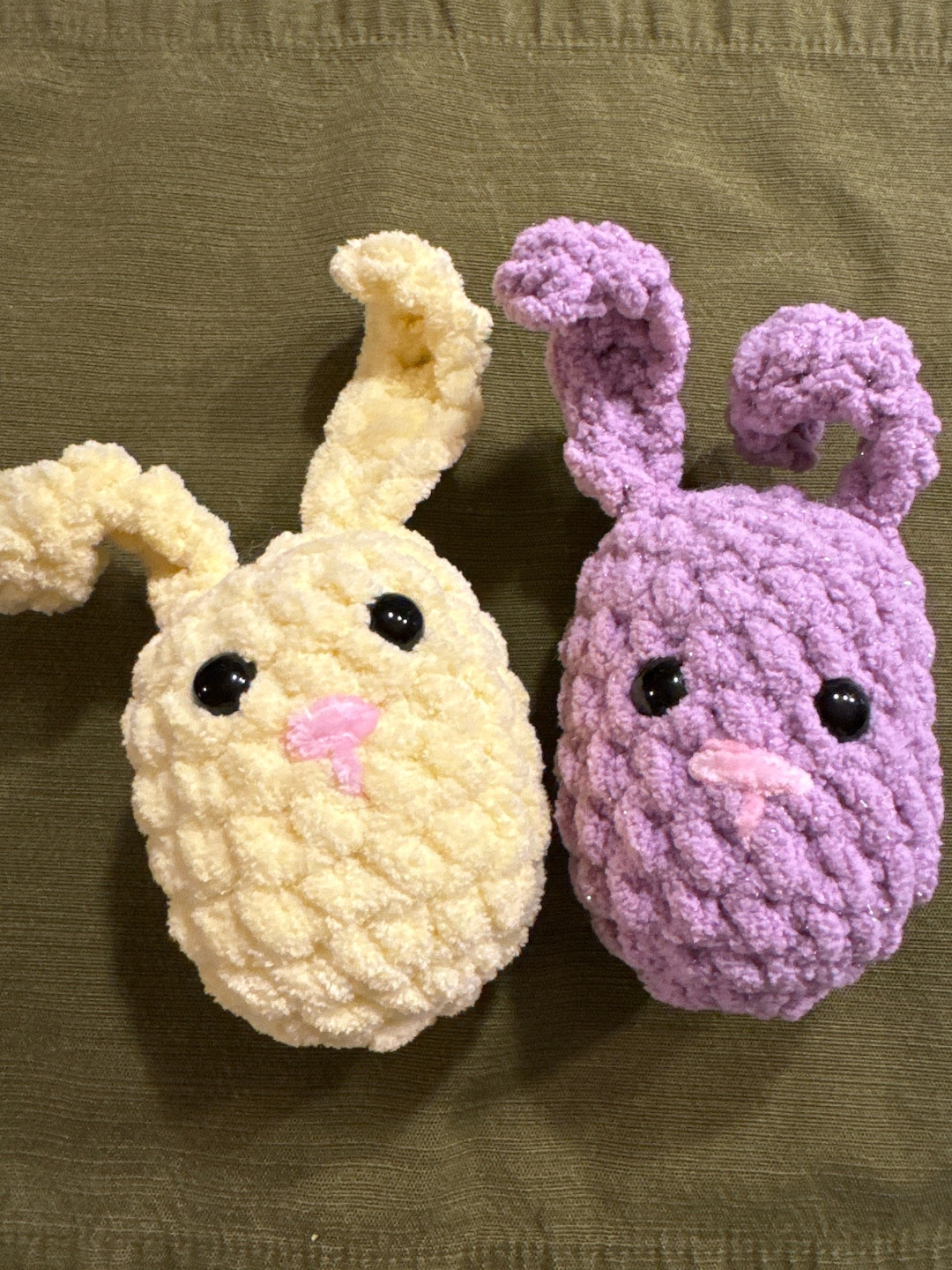 Crochet Bunny Stress Ball PDF, Crochet Stress Ball Pattern, Easter ...