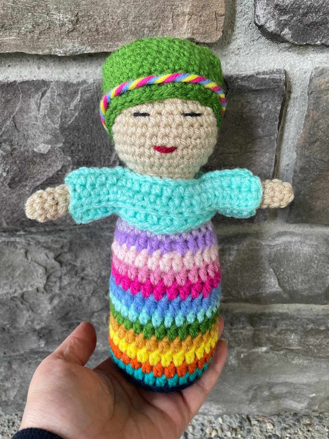 Crochet Worry Doll Pattern, PDF Doll Pattern, Crochet PDF Doll Pattern ...