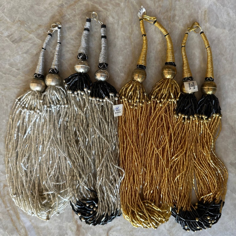 Gold Bugle Beads - Etsy