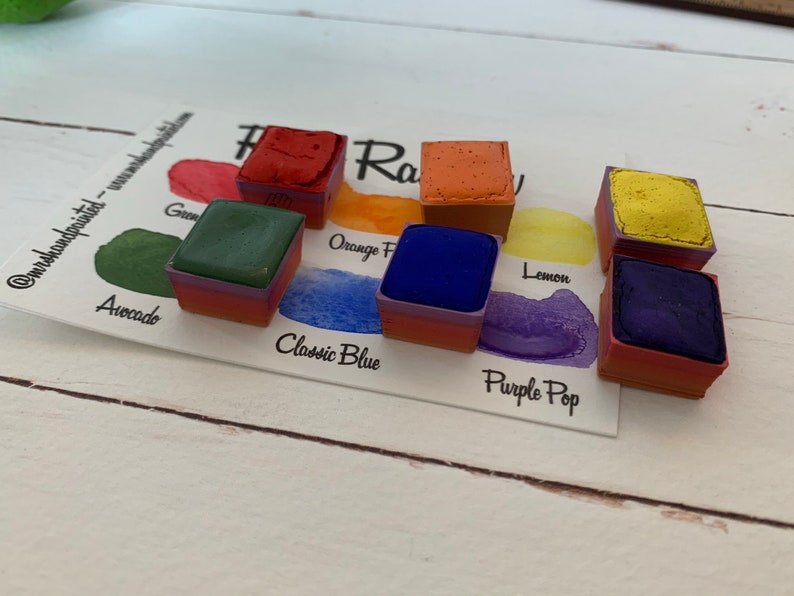 Sampler Variety Pack PLA Bioplastic 3D Printed Watercolor | Etsy