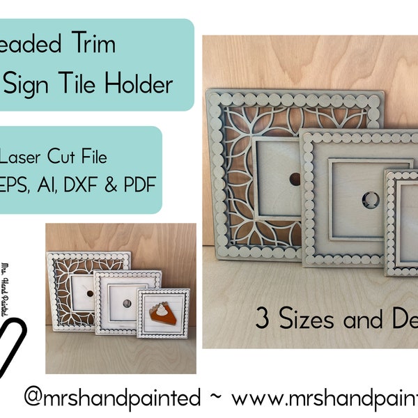 Laser Cut Tile Svg - Etsy