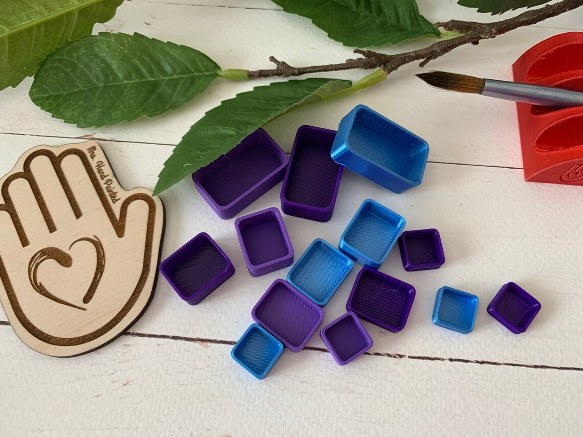 Sampler Variety Pack PLA Bioplastic 3D Printed Watercolor | Etsy