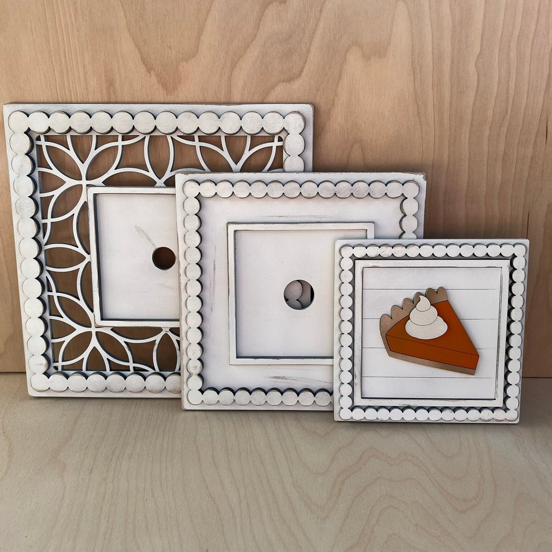 Beaded Trim Interchangeable Sign Holder - Leaning Ladder Signs - Etsy