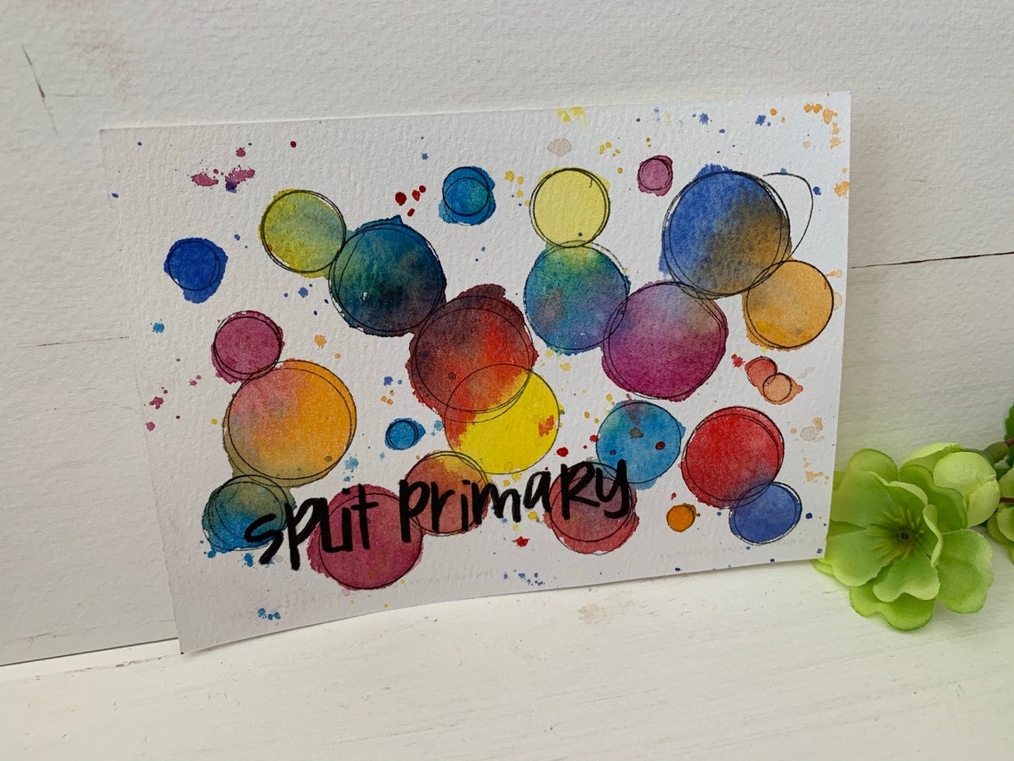 Handmade Watercolor Paints SPLIT PRIMARY Artisan Paint | Etsy