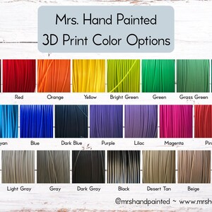 Square Color Mixing Chart Tracing / Drawing Template - PLA Bioplastic ...